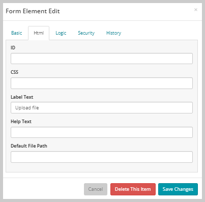 Adding FileUploader Widget to a Form – NetForum Support