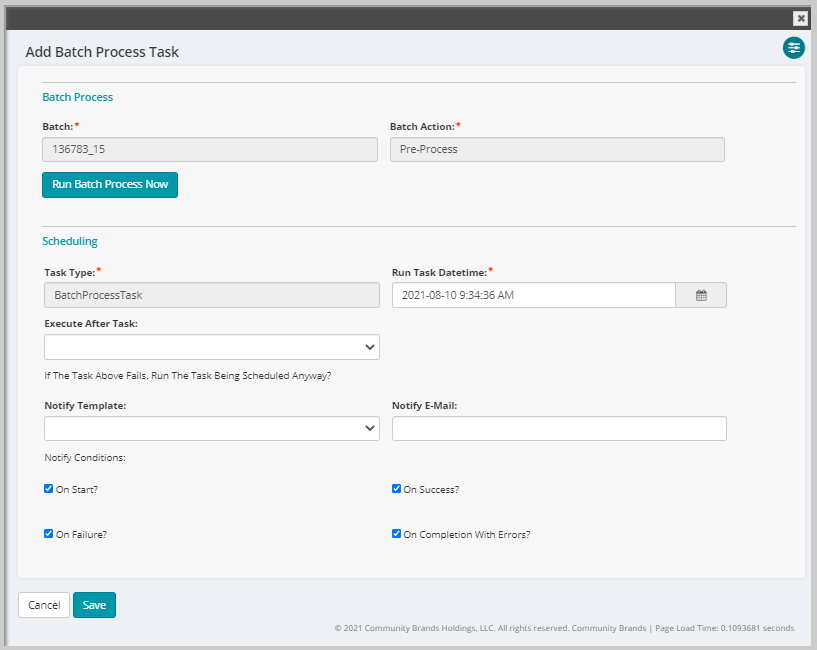 Batch Processing – NetForum Support