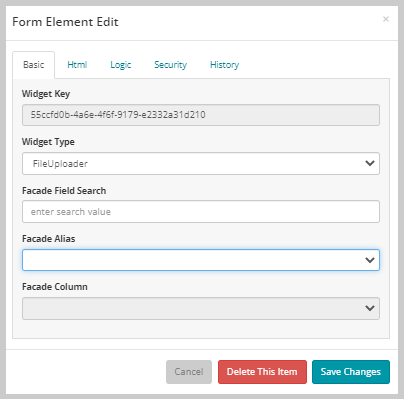 Adding FileUploader Widget to a Form – NetForum Support