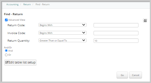 Return – NetForum Support