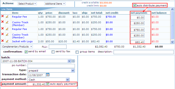 Credit & Payment – NetForum Support