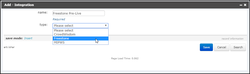 Freestone integration setup – NetForum Support