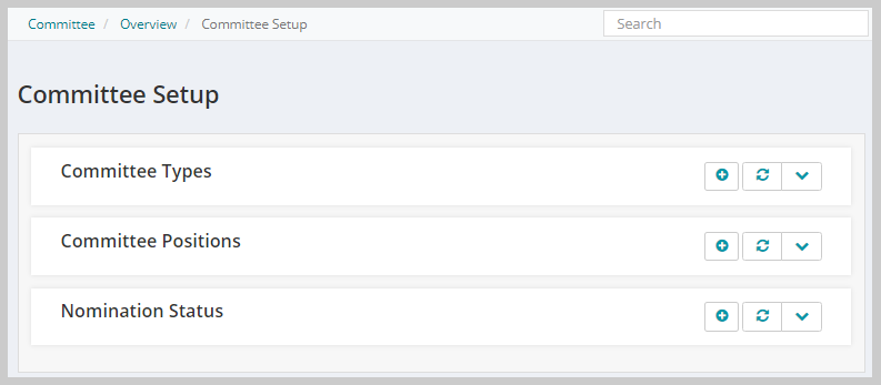 Setting Up Committee Types – NetForum Support
