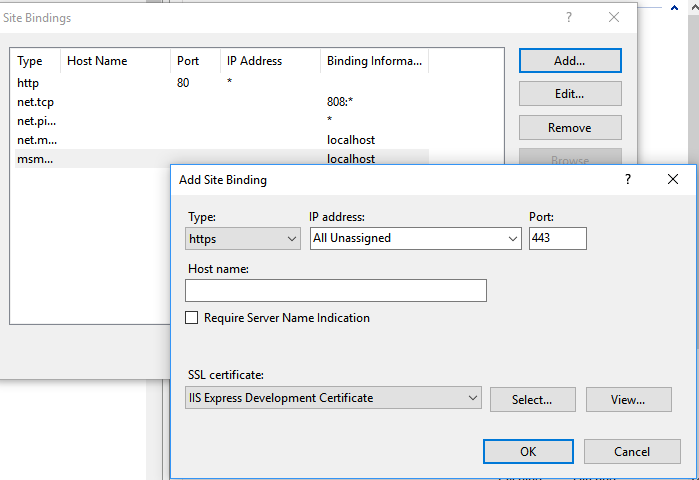 Appendix 1 – Adding https Binding – NetForum Support Appendix 1 – Adding https Binding – NetForum Support