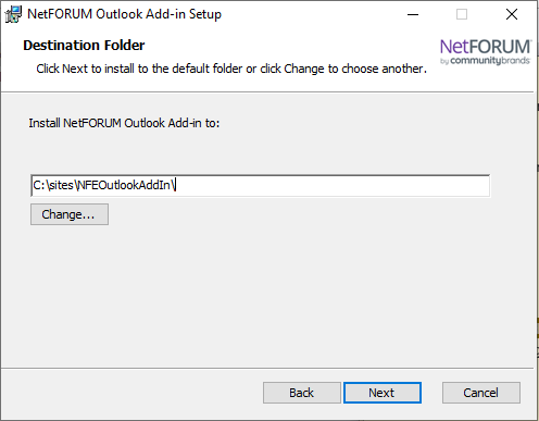 Microsoft Outlook 365 Integration Setup – NetForum Enterprise Support