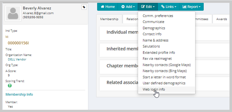 Web Login – NetForum Support