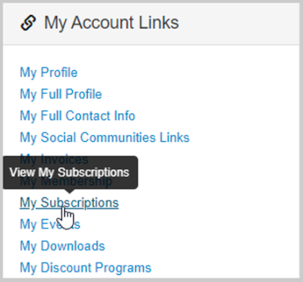 Subscription Autopay in eWeb – NetForum Support