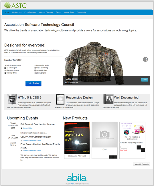 EWeb – NetForum Support