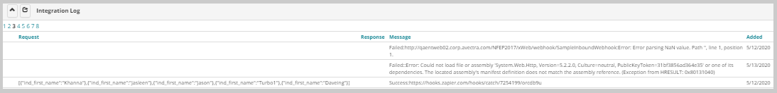 Outbound Webhooks Integration – NetForum Support