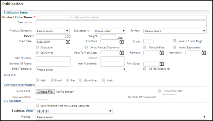 Creating And Syncing Publication Product In Freestone Netforum Support