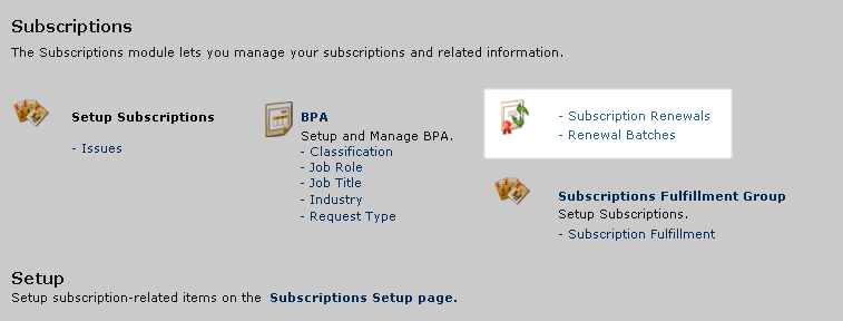 Subscription Renewal Process – NetForum Support