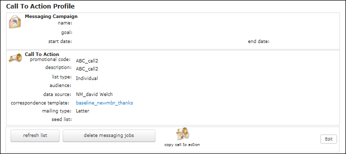 Deleting a Call to Action – NetForum Support