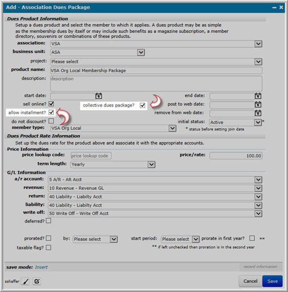 Collective Dues (Union Dues) – NetForum Support