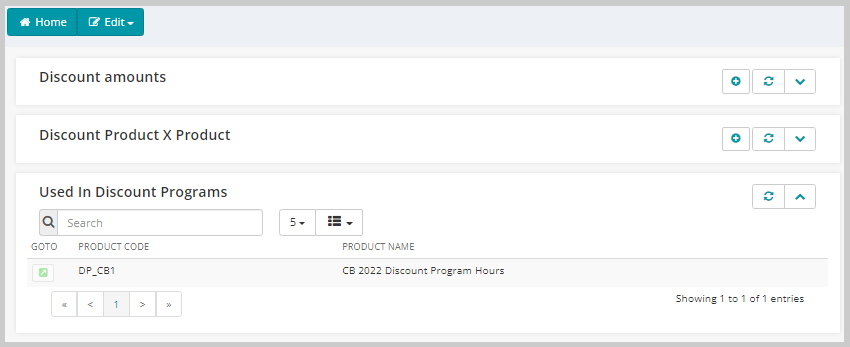 Discount Product – NetForum Support