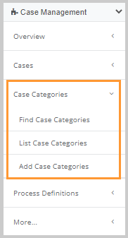 Case Categories – NetForum Support