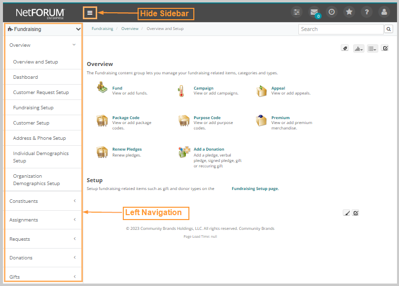 Fundraising Module Overview – NetForum Support