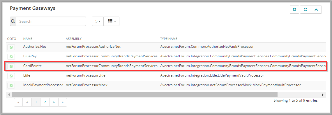 Setting up CardPointe Hosted Payment Gateway in NetForum – NetForum Support