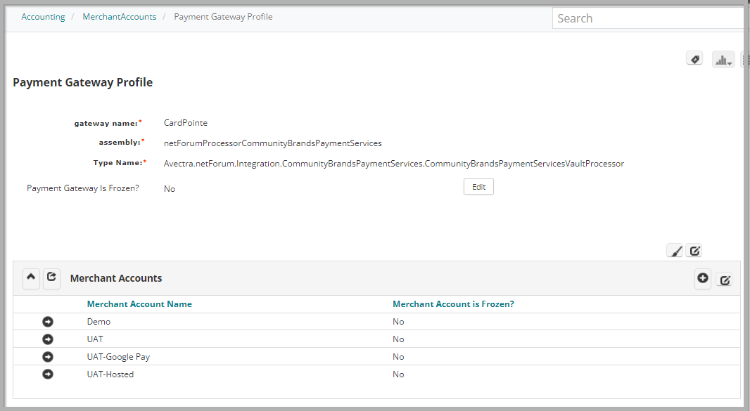 Setting up CardPointe Hosted Payment Gateway in NetForum – NetForum Support