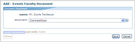 Event Documents – NetForum Support