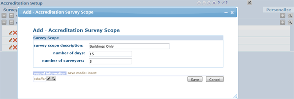 Accreditation - Setting Up the Survey Drop-Down Lists – NetForum Support