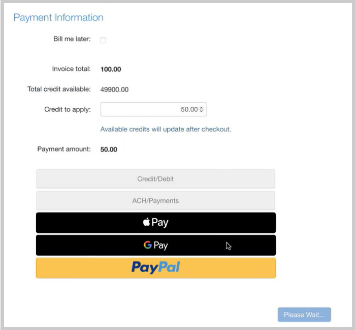 Making payment on eWeb using Apple Pay – NetForum Support