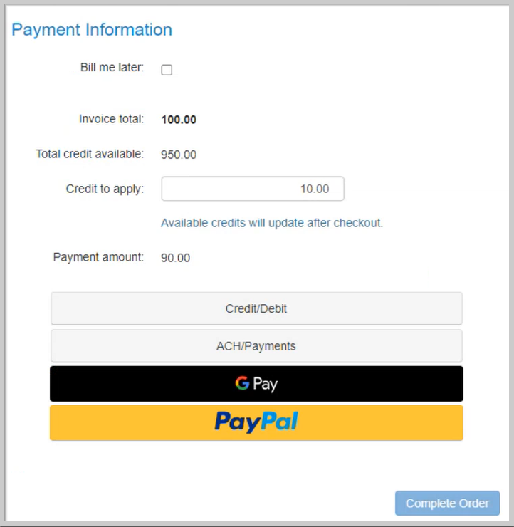 Making Payment on eWeb Using Google Pay – NetForum Support