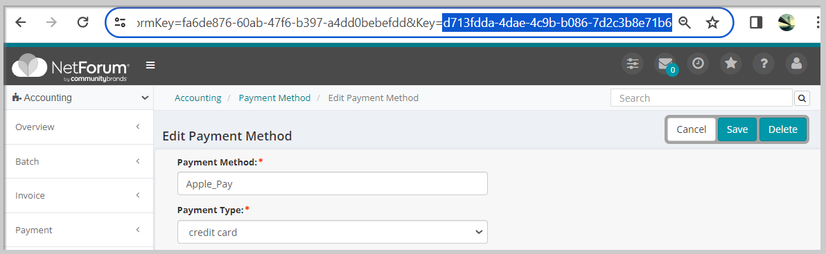 Setting up Apple Pay Merchant Account Settings – NetForum Support