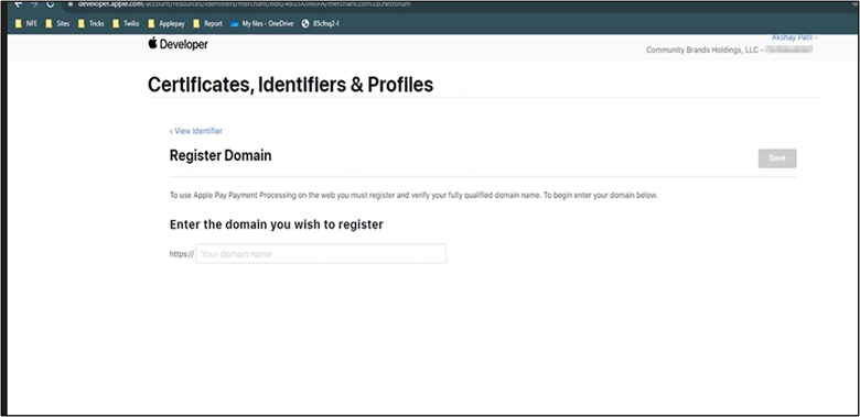 Creating a Business Profile and Integrating your Domain with Apple Pay – NetForum Support