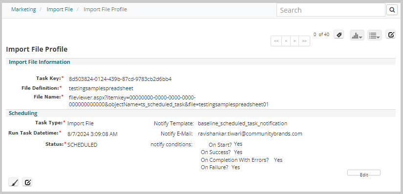 File Import Utility – NetForum Support