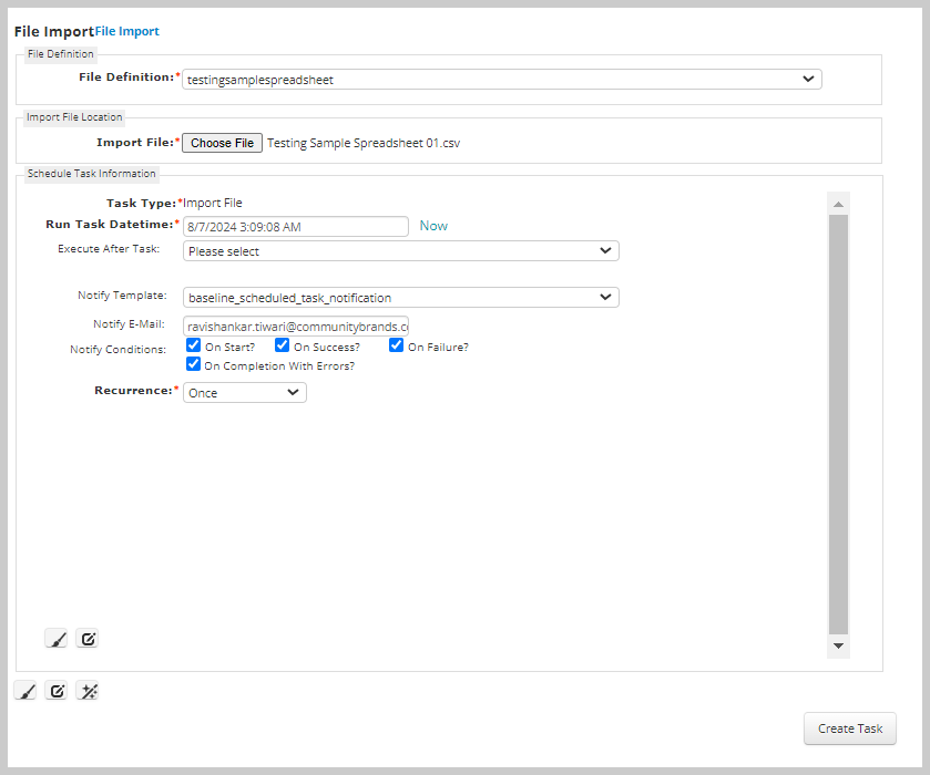 File Import Utility – NetForum Support